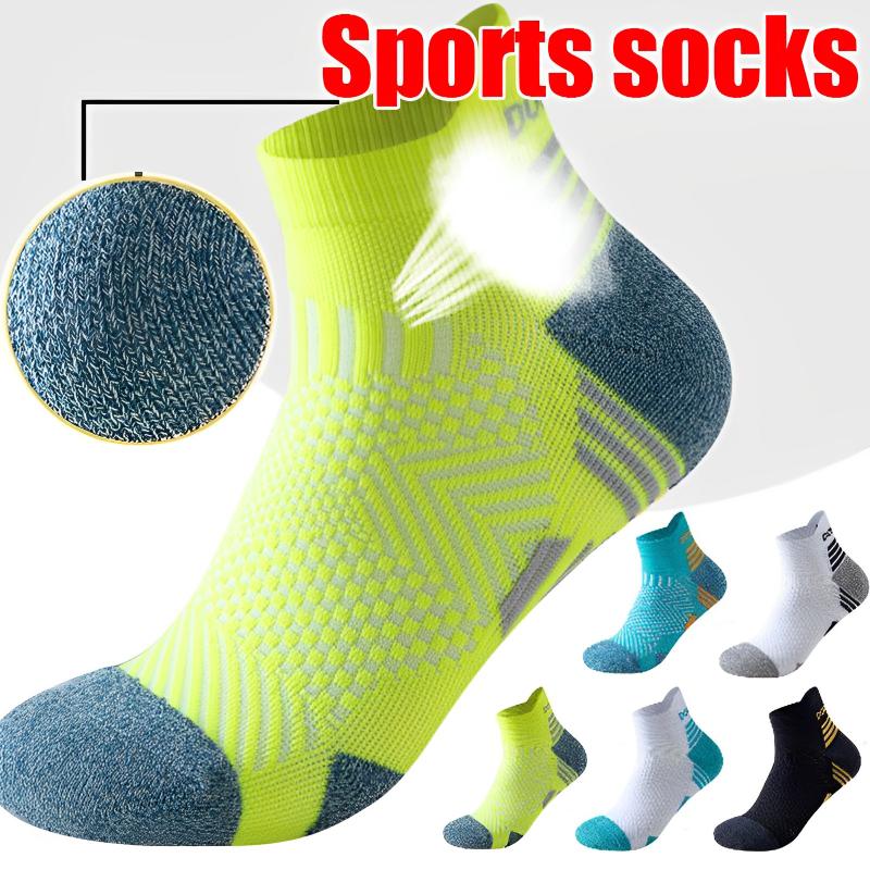 3 Pairs Professional Marathon Running Sock Men Women Sports Fitness ...