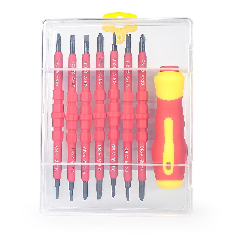 1pc 15-in-1 Insulated Screwdriver Set | Electrical & Specialty - TikTok ...