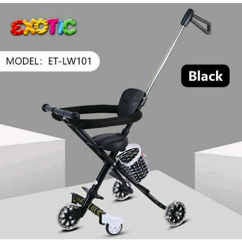 Magic Stroller Exotic LW 101 5 Roda Keranjang Sandaran&105 3 Roda ...