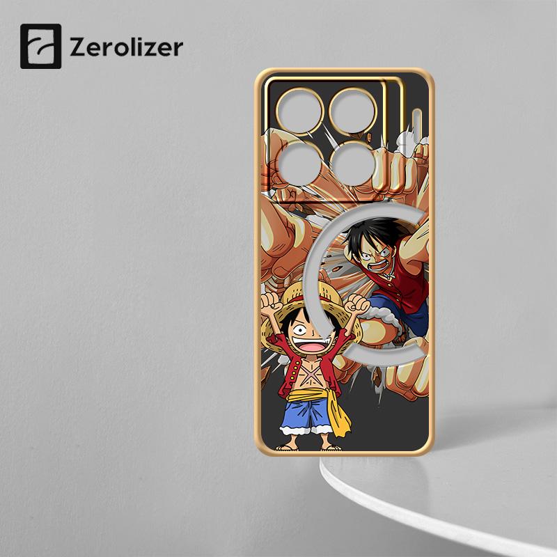 Sarung telefon, Reka bentuk ONE PIECE LUFFY ZORO, untuk Infinix ...