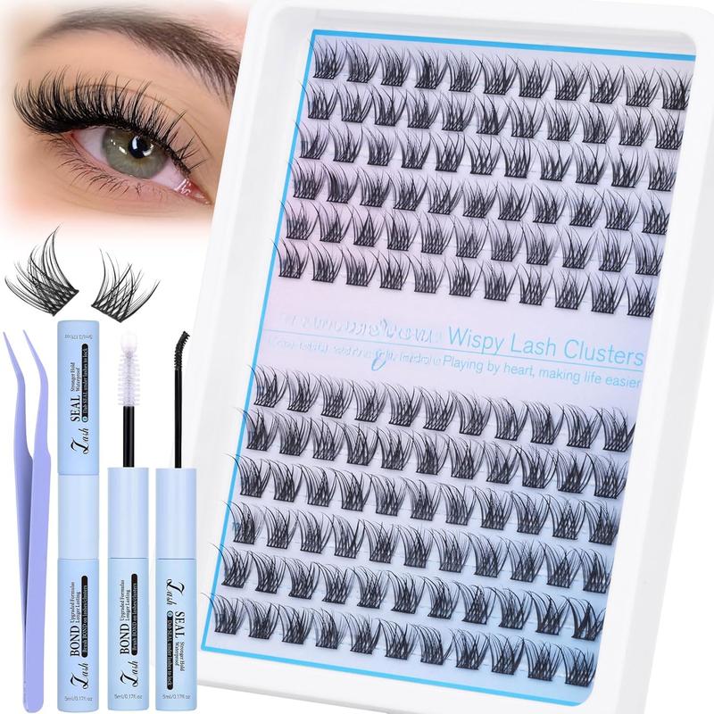 Wispy Lash Clusters Kit Natural Eyelash Clusters Kit 10-12MM - TikTok Shop