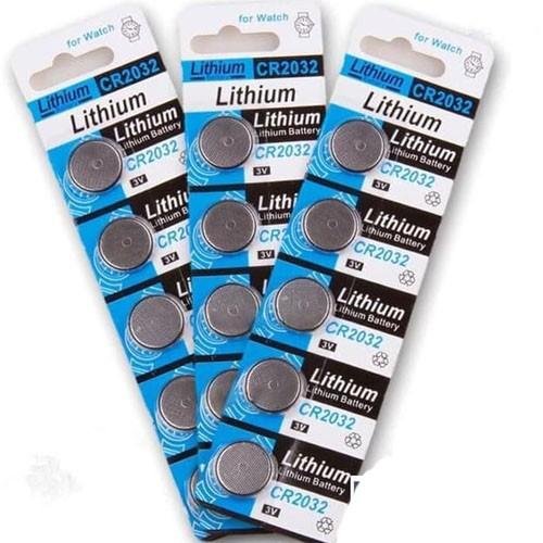 Promo Baterai CR2032 Biru Lithium 3V Battery Kancing Koin CR-2032 ...