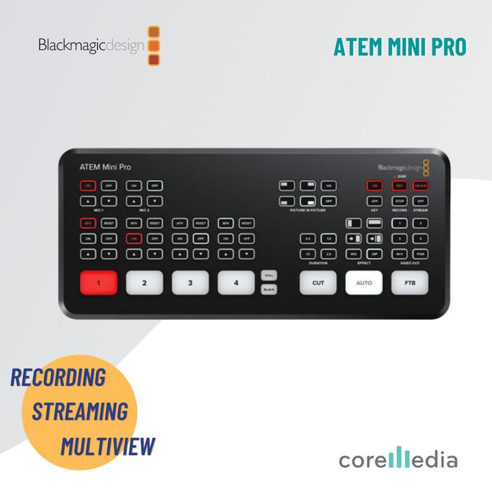 Jual Blackmagic Design ATEM Mini Pro HDMI Live Stream Switcher - ATEM ...