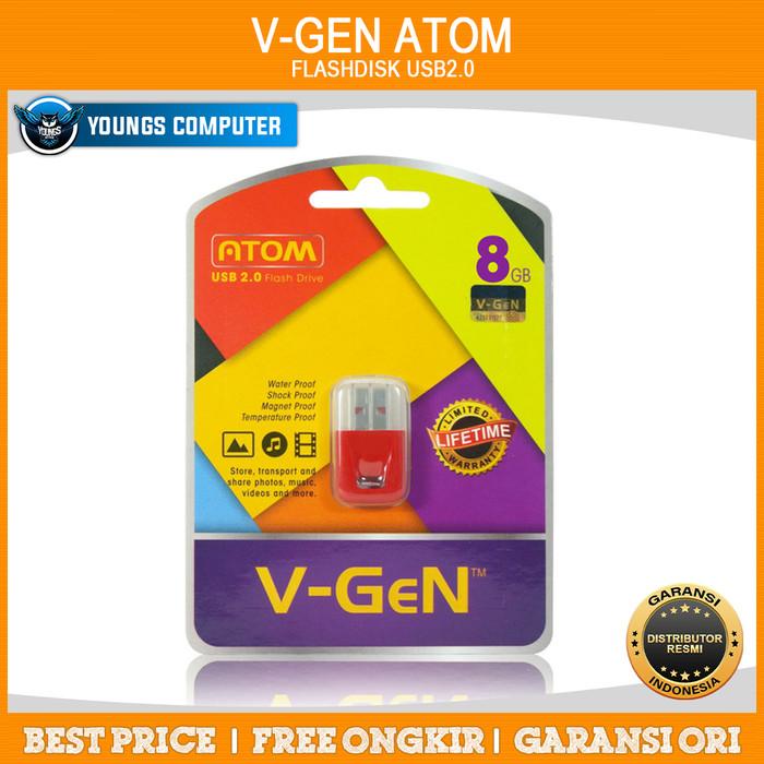 USB FLASHDISK V-GEN 8gb 16gb 32gb 64gb - USB2.0 VGEN ATOM - Shop ...