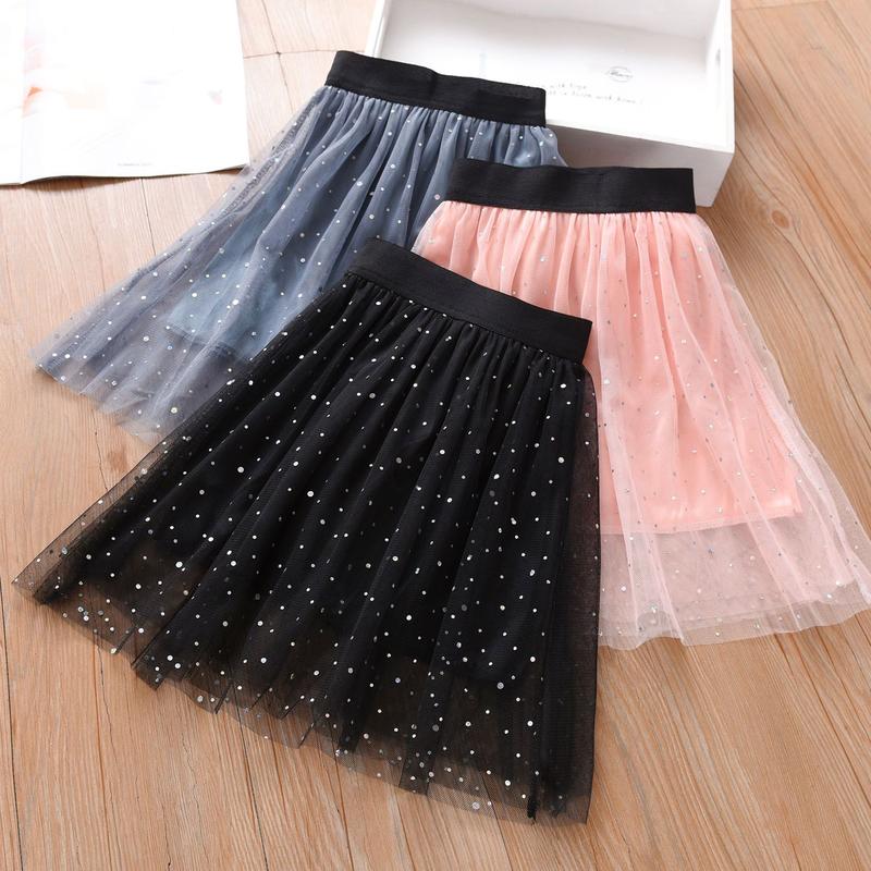 Skirt Tulle, untuk Kanak-kanak Perempuan, Skirt Separuh, Ketibaan ...