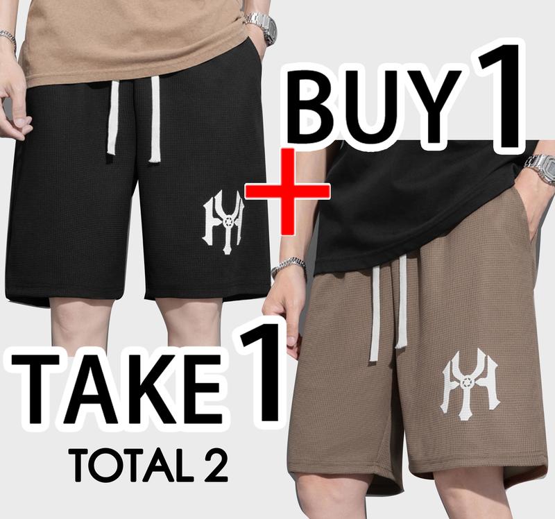 HY BUY 1 TAKE 1 (total 2) Summer waffle shorts men's fashion - TikTok ...