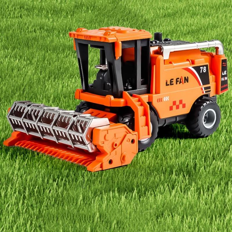 Mainan Traktor, Mainan Ladang Simulasi Penuai, Mainan Kren, Mainan ...