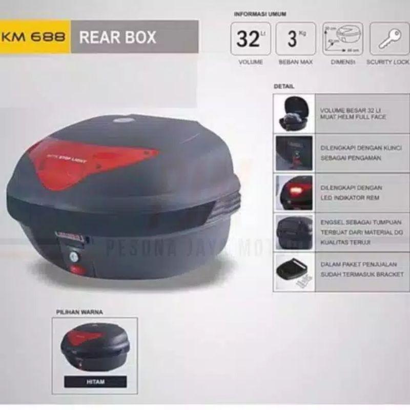 Box Motor Box Belakang Motor KMI Type 688 Kapasitas 33 Liter - Shop ...