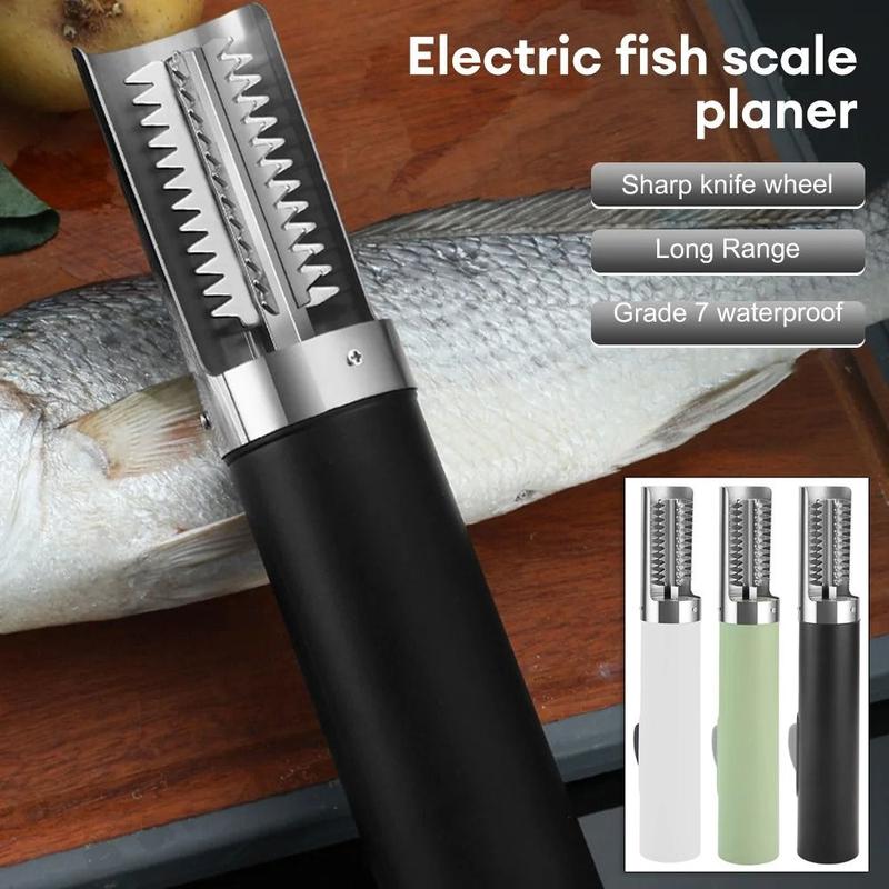 1Pcs New Wireless Electric Fish Scaler Portable Rechargeable Fish Scale ...