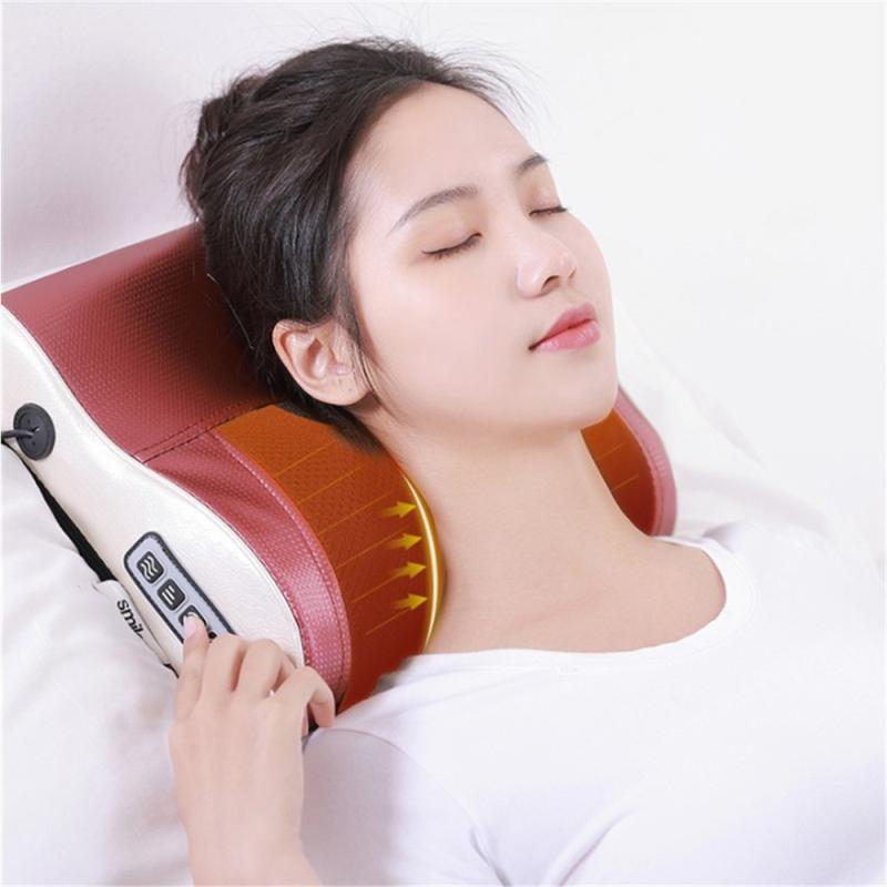 DDS_Electric Neck Massage Pillow with Infrared Shiatsu for Deep ...