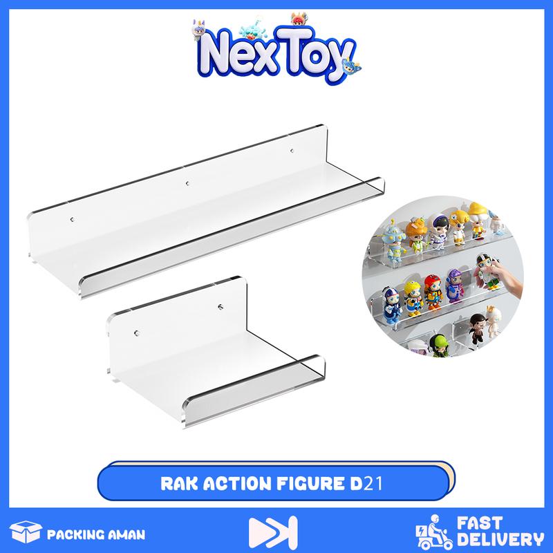 NEXTOY Rak Action Figure D21/ Rak Display Penyimpanan/ Rak Display ...