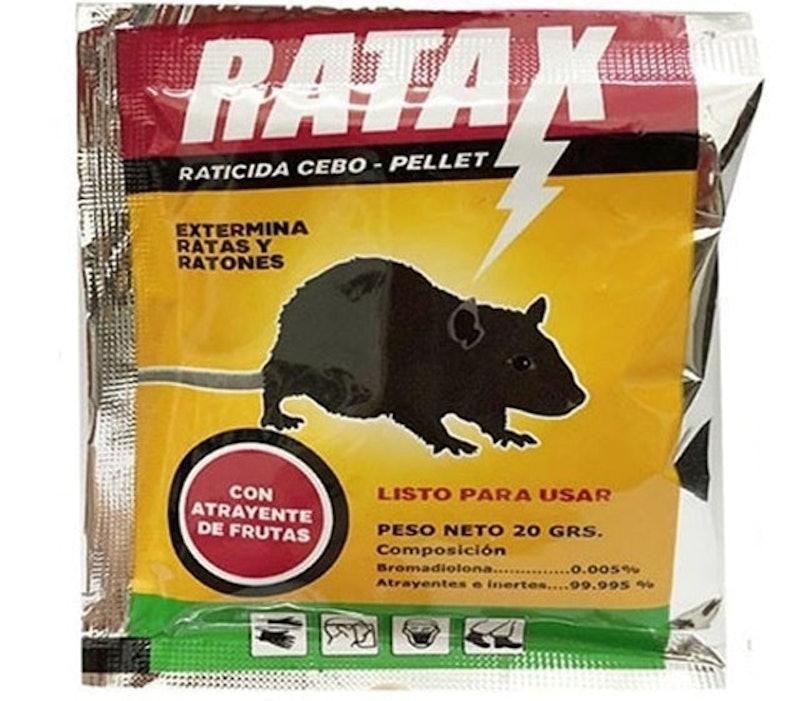 SET OF 4 SACHET RAT/MOUSE/MICE/RODEN PELLETS BAIT 20g Household ...