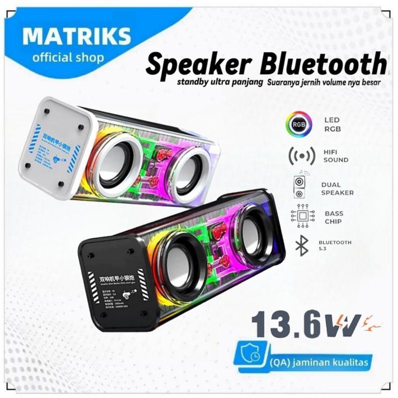 Cyberpunk Speaker V1 & V8 Speaker Bluetooth Bass Double Subwoofer - Shop | Tokopedia
