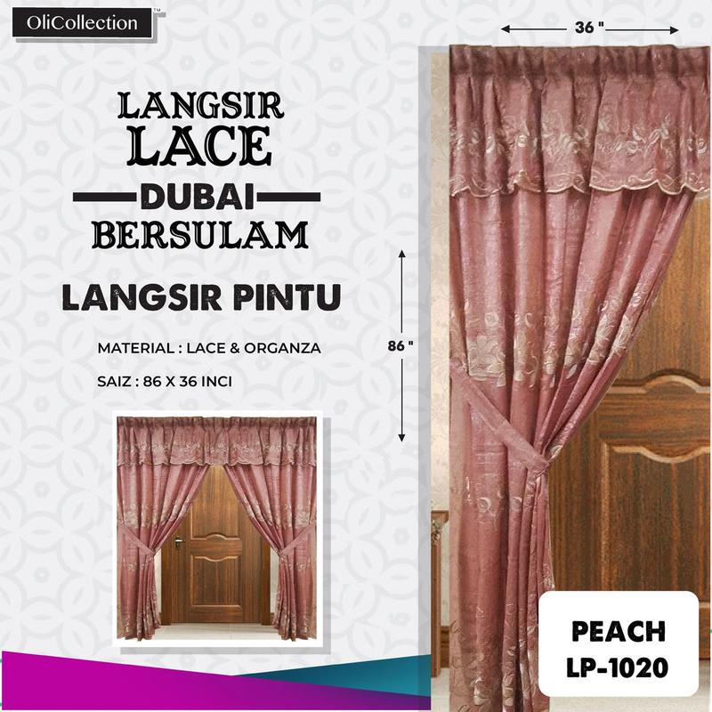 [DUSTY PINK] LANGSIR LACE DUBAI BERSULAM - TikTok Shop Malaysia