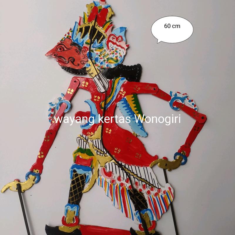 wayang kertas Dewa Batara Brama 60 cm - Shop | Tokopedia