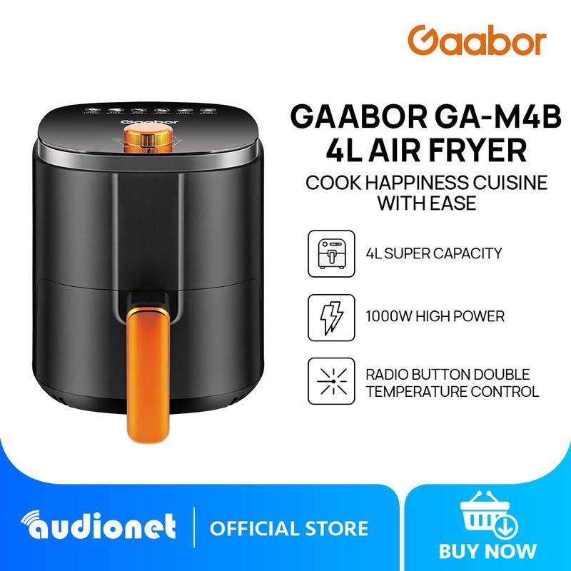 Gaabor GA-M4B 4L Air Fryer | Household Multi-functional Oil-free ...