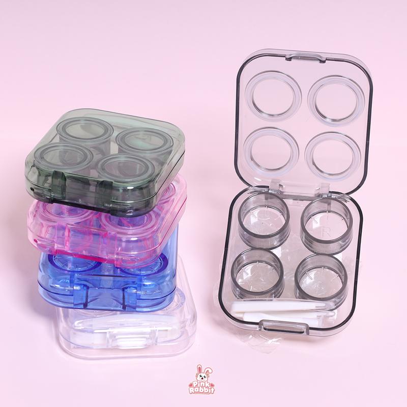2 Pairs Mini Softlens Travel Kit | Tempat Lens Case Softlens - Shop ...