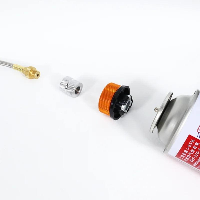 Easy to Install Manual Gas Stove Propane Refill Adapter Reusable ...