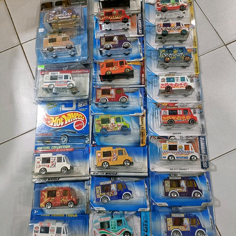 Hot Wheels ICE CREAM TRUCK SWEET STREET FOOD TRUCK - TikTok Shop Malaysia