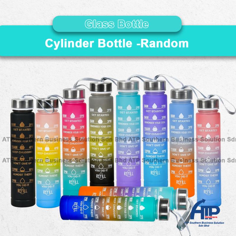Cylinder Bottle Random Color 250ml Water Bottle Portable Scale - TikTok ...
