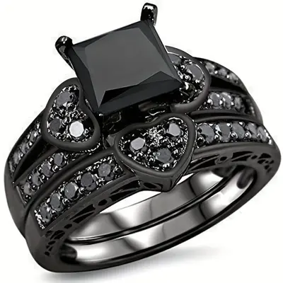 Emo wedding rings 60 photos - Astyledwedding.com