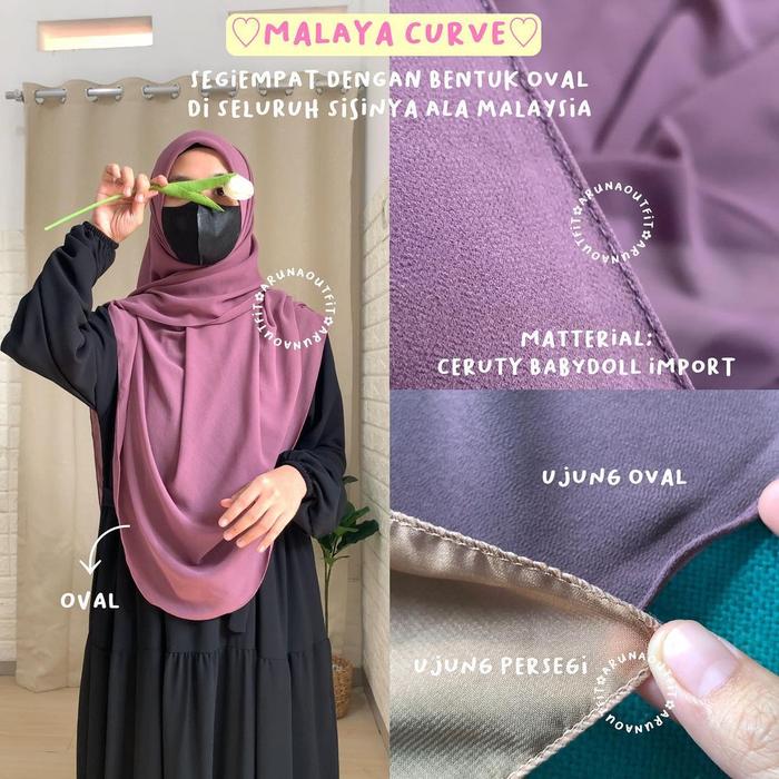 Jual MALAYA CURVE BY ARUNA OUTFIT - Lilac, 130 Cm - Kab. Bogor ...
