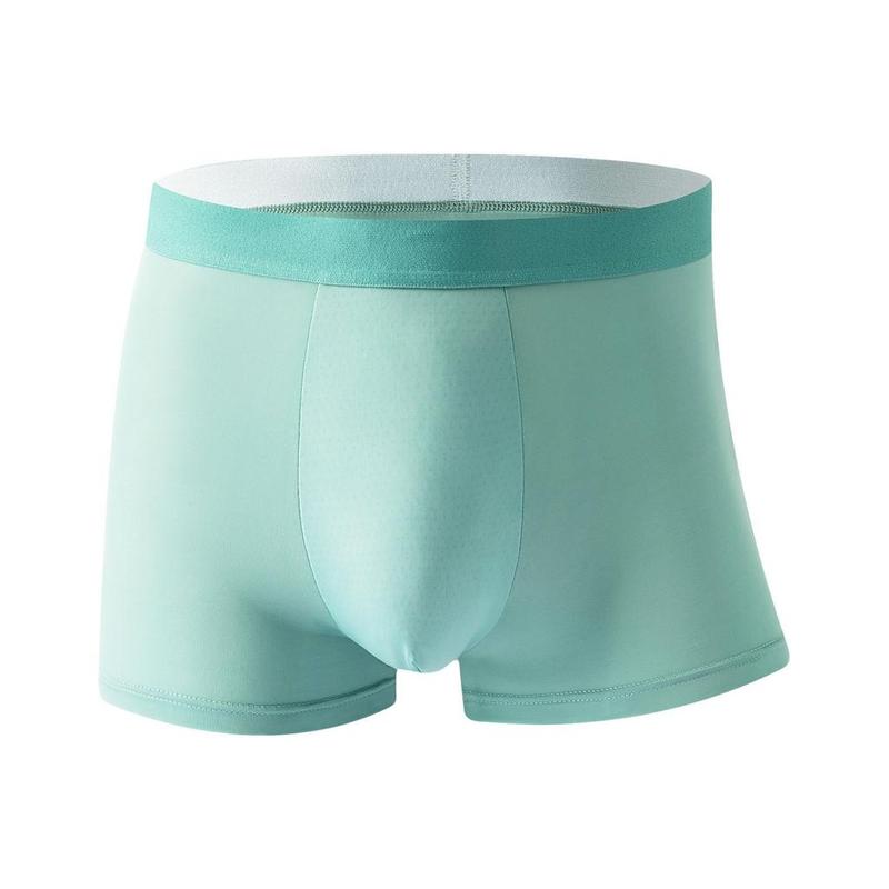 Bvbfzin Soft Texture Boxer Briefs Men Boxer Underwear Men's Seamless ...