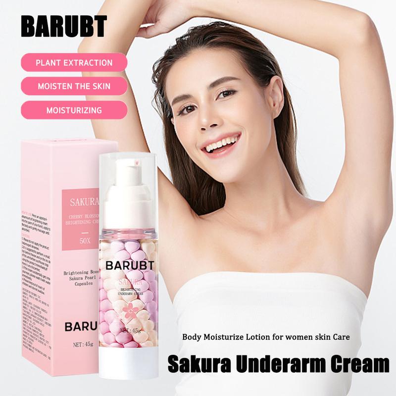 BARUBT Sakura Underarm Cream Armpit Moisturizing Cream Natural - TikTok ...