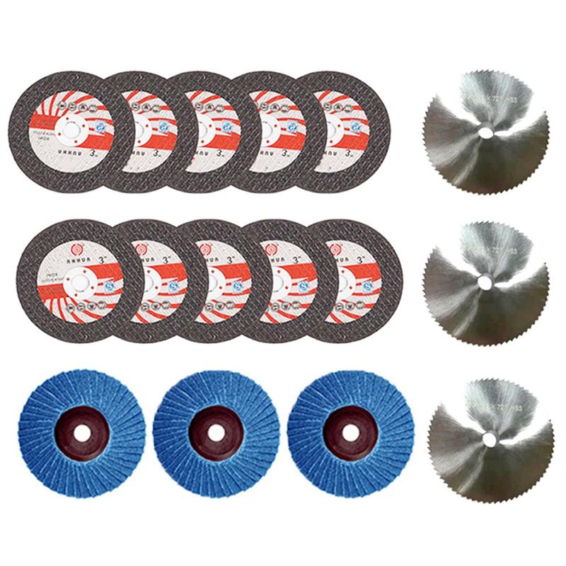 16Pcs 75X10Mm Angle Grinding Wheel Set Wood Metal Cutting Disc - TikTok ...