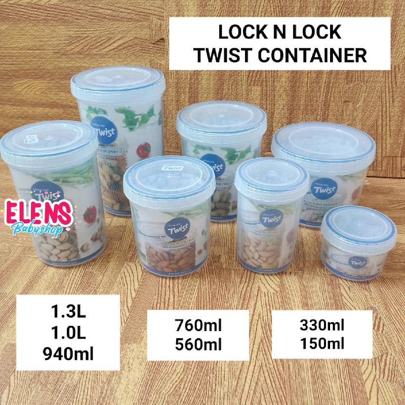 Lock n Lock twist round food container makanan - Shop | Tokopedia