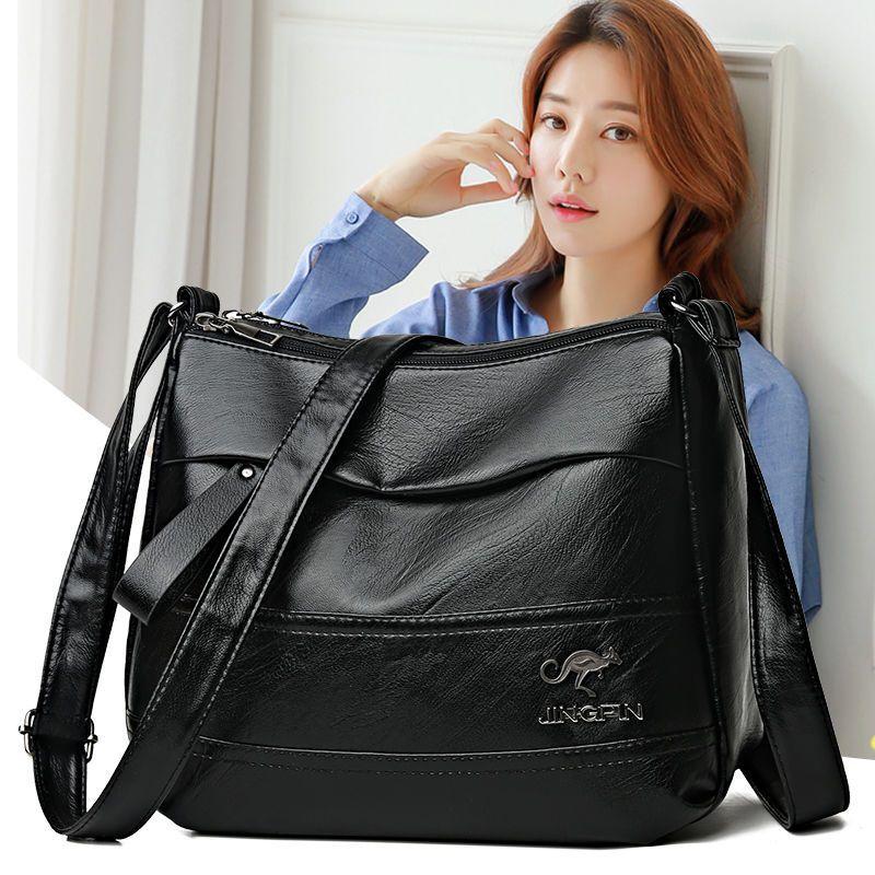 Beg Wanita, Kulit Lembu Sebenar, Fesyen, Kapasiti Besar, Beg - TikTok ...