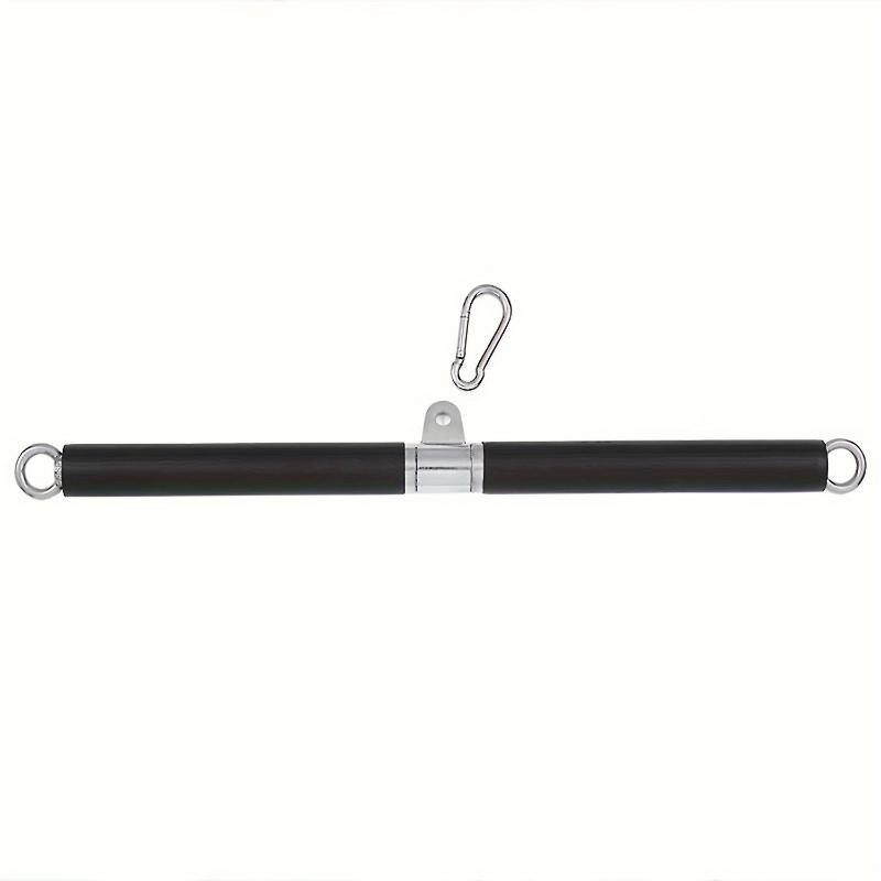 [360° Rotating Triceps Bar Attachment] 360° Rotating Straight Bar Cable ...