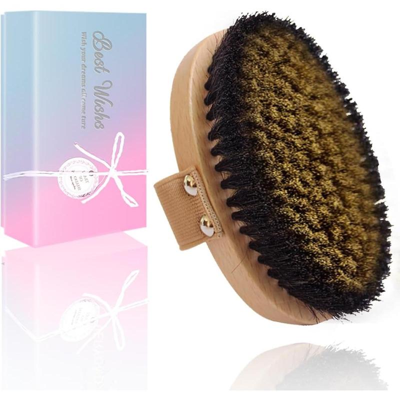 Copper Dry Brushing Body Brush with Ion Charged Bristles Dry Brush, Exfoliating Body Brushs ...
