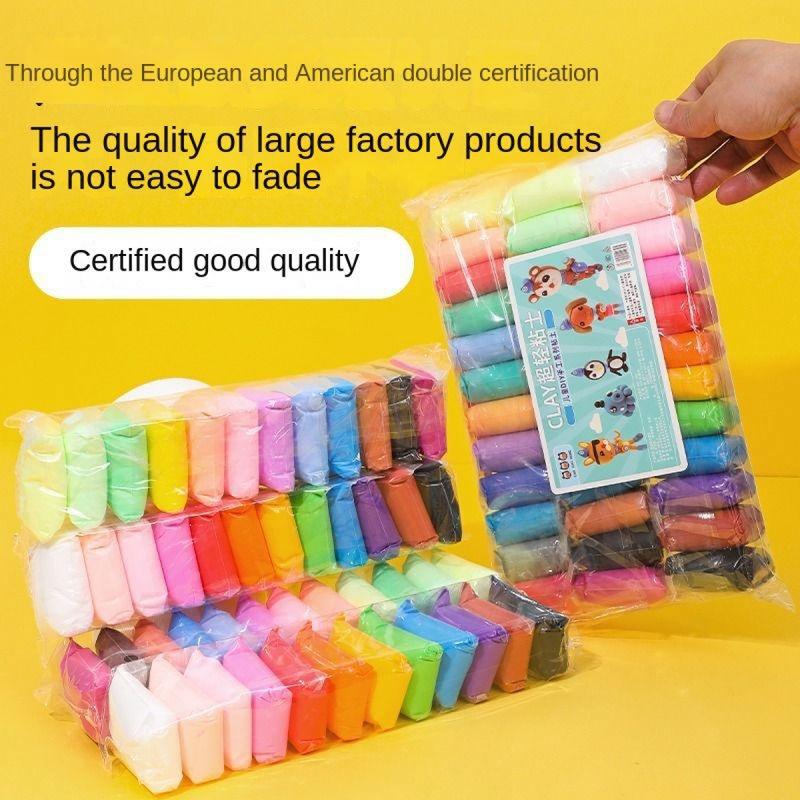 Ultralight Clay 24 Colors 36 Colors 12 Colored Clay Plasticene - TikTok ...