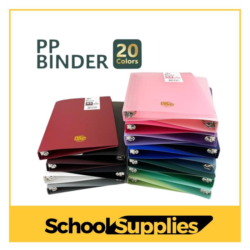 PP Binder A5 | B5 | A4 Size | Refill Grid | Lined | Plain 50 - TikTok ...