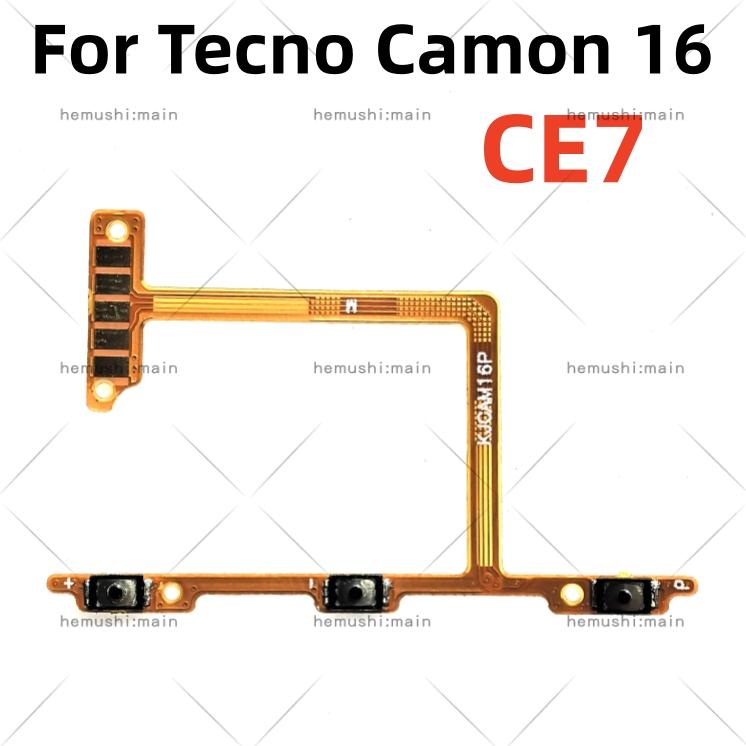 Power Volume button flex For Tecno Camon 16 CE7 Switch ON OF - TikTok ...