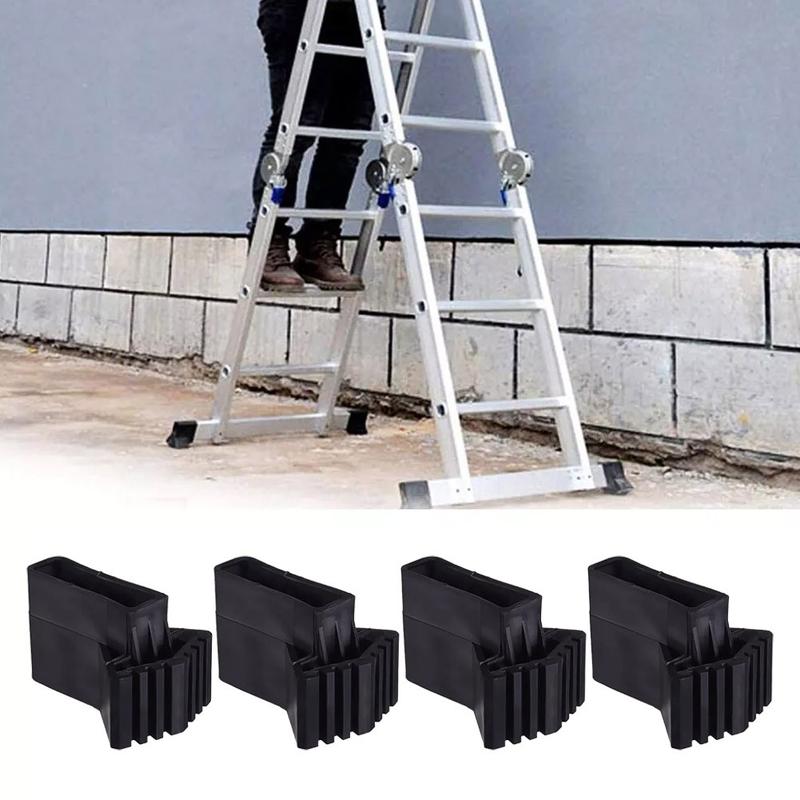 4/6Pcs Replacement Non Slip Rubber Folding Ladder Leg Feet Pads ...