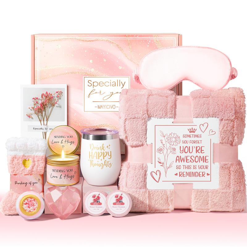 Relaxation Gifts Basket for Women, Rose Relaxing Get Well Soon - TikTok ...