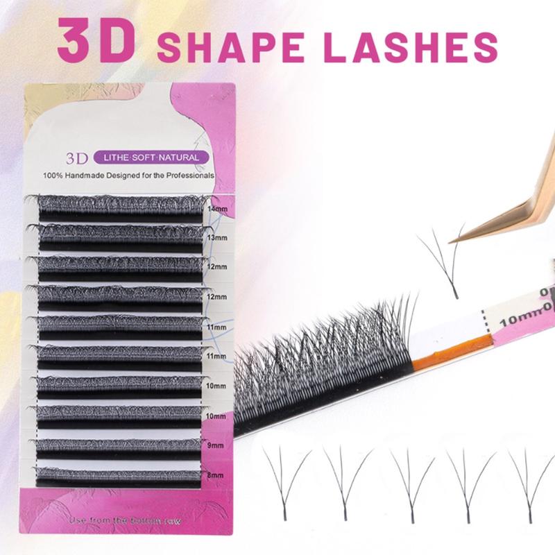 Thick 3D Eyelash Extensions Fluffy Wispy Self Adhesive Lashe - TikTok ...