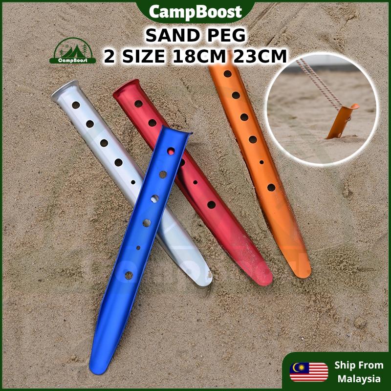 CampBoost Sand Peg Camping Peg Nail Tent Peg Set Pancang Khemah ...