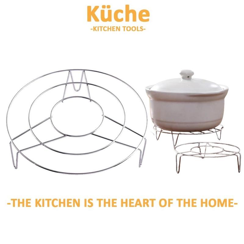 KUCHE Stainless Steel Steaming Rack Multi-functional Steamin - TikTok ...