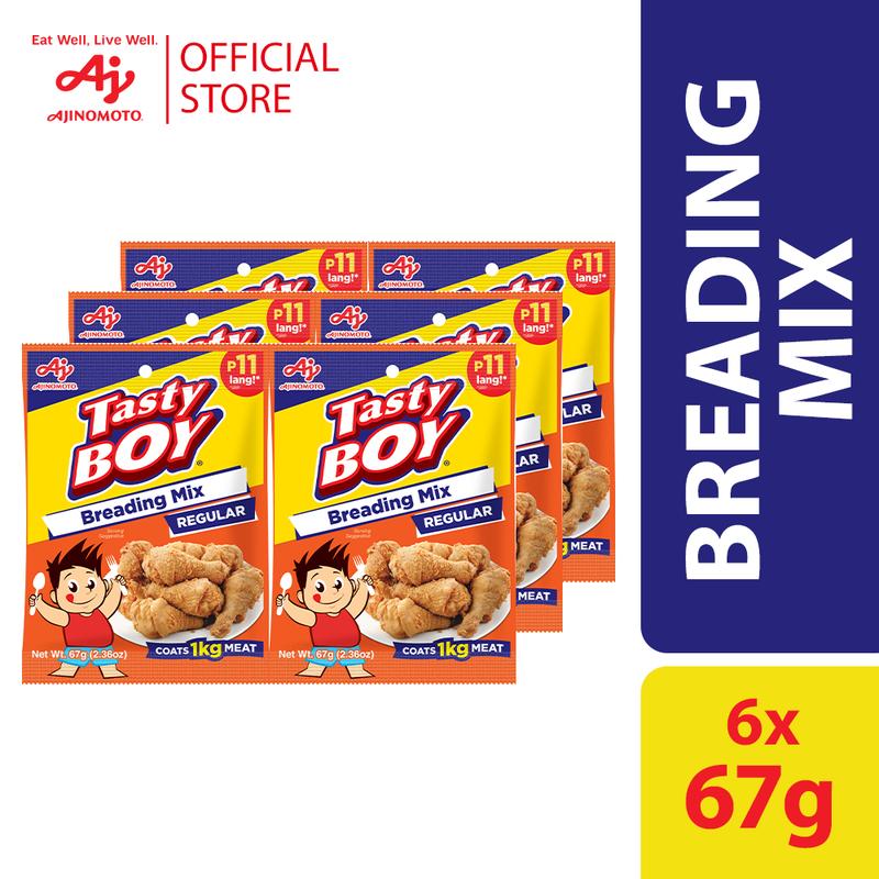TASTY BOY® Breading Mix Regular 65g (Pack of 6) - TikTok Shop Philippines