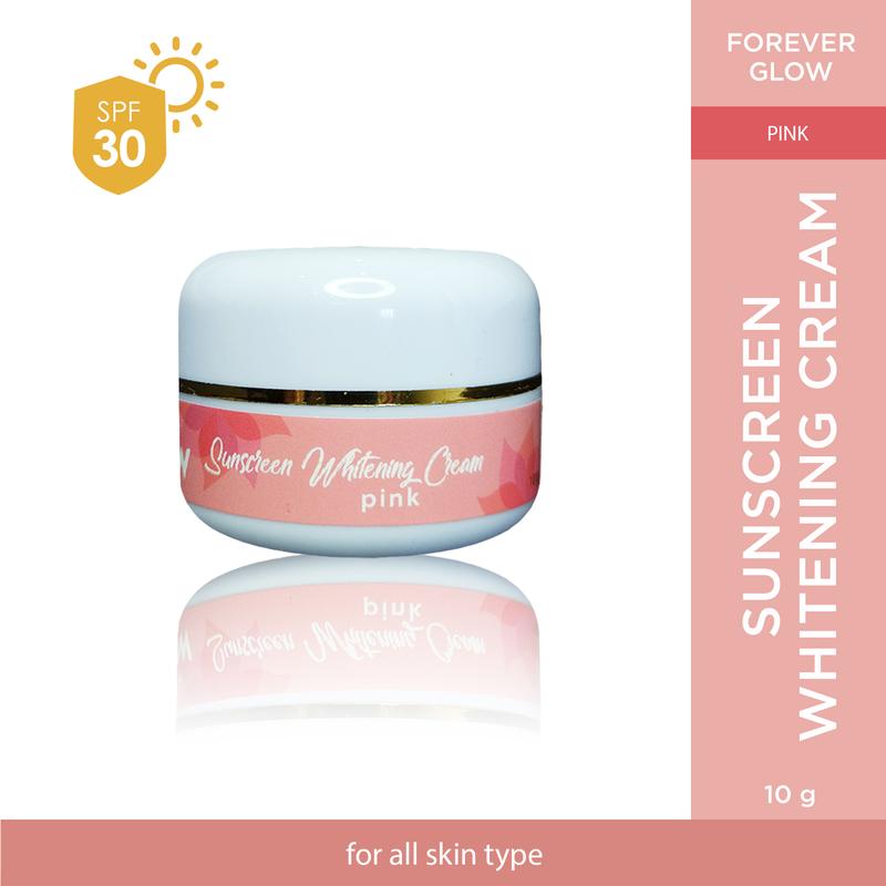 Forever Glow Sunscreen Whitening Pink SPF 30 - Shop | Tokopedia