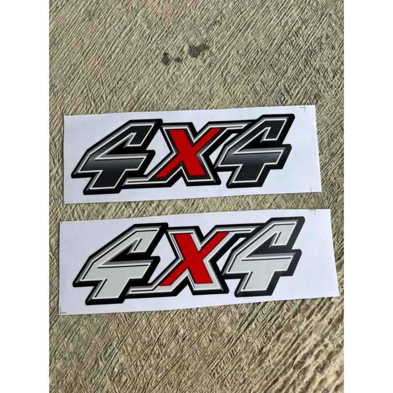 STIKER 4X4 HILUK DOBLE CABIN - Shop | Tokopedia