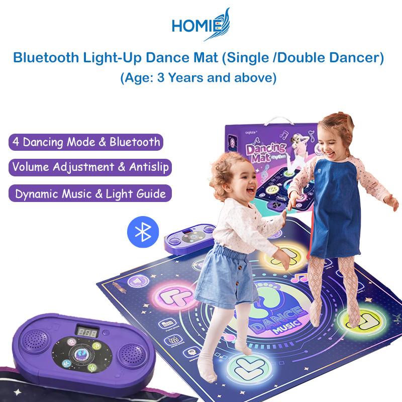 HOMIE Bluetooth Light-Up Music Dance Foldable Mat (Single / Double ...