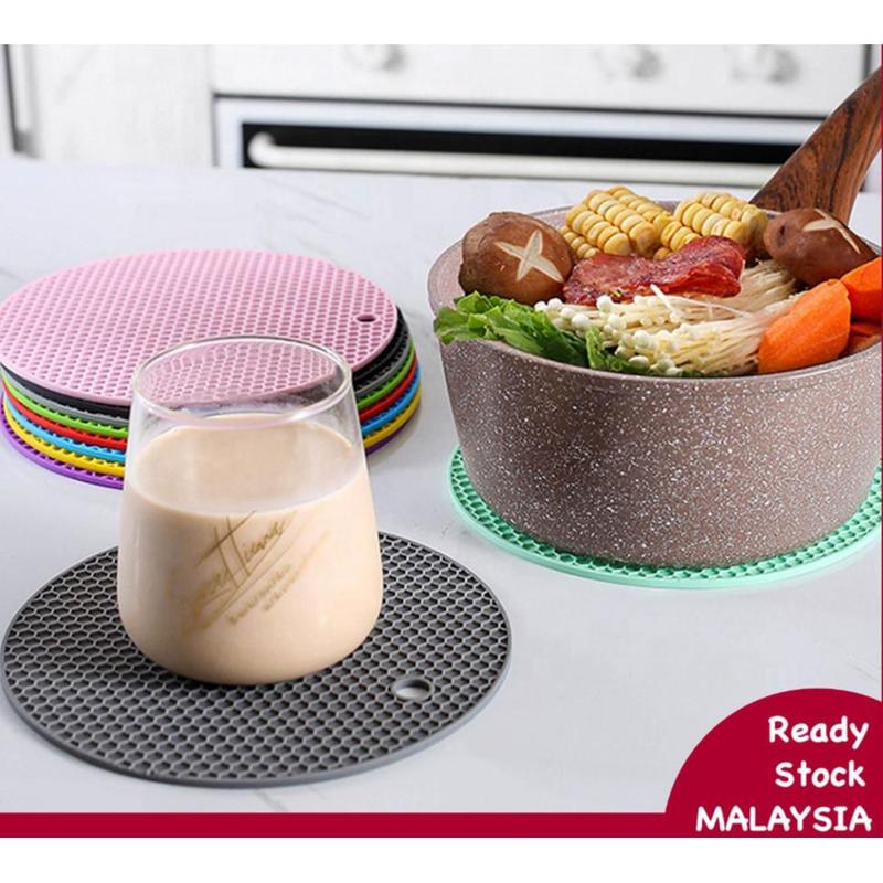 Multifunction Non-Slip Silicone Mat Table Kitchen Pot Mat Bowl - TikTok ...