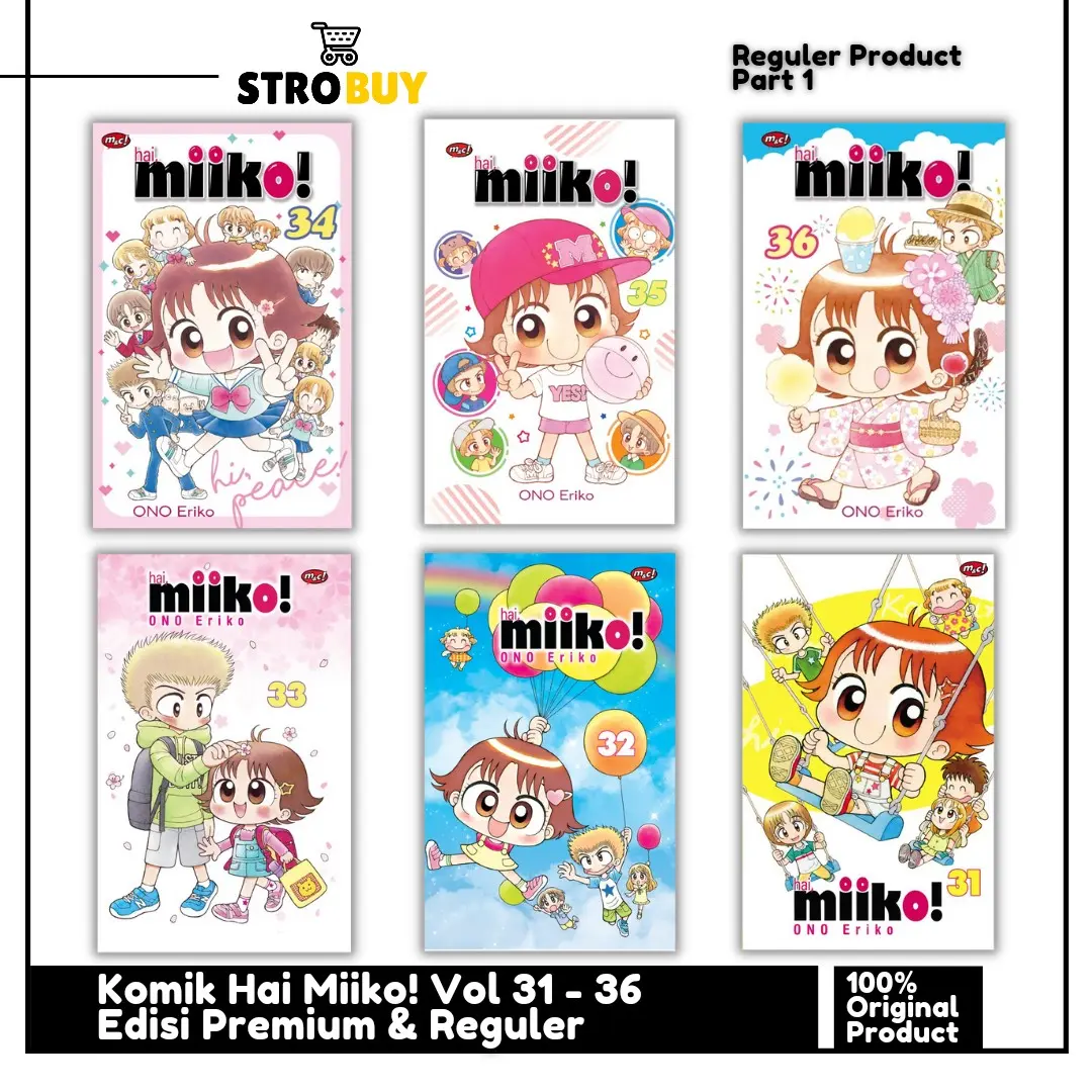 Komik Hai Miiko 30 31 32 33 34 35 36 37 Edisi Premium - Shop | Tokopedia