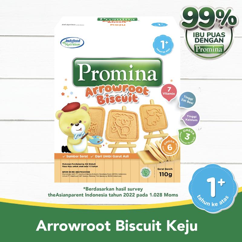 Promina Arrowroot Cookies Keju 110 Gr - Shop | Tokopedia