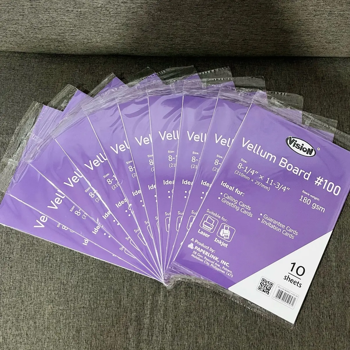 Vellum Board A4, 100 sheets, 180gsm White - TikTok Shop Philippines