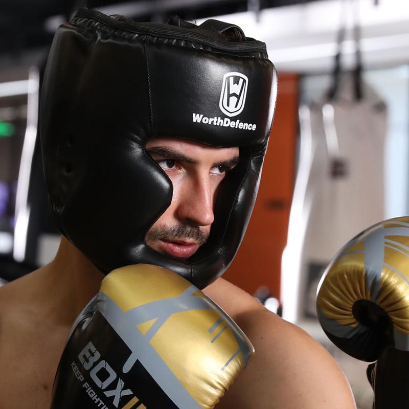 (OBEEITPL) Sports Kick Boxing Helmet Training Headgear Karat - TikTok ...